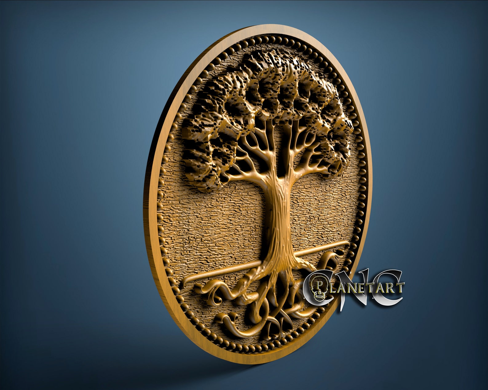 Tree of Life 3D STL Model CNC Router Engraver Artcam - Etsy