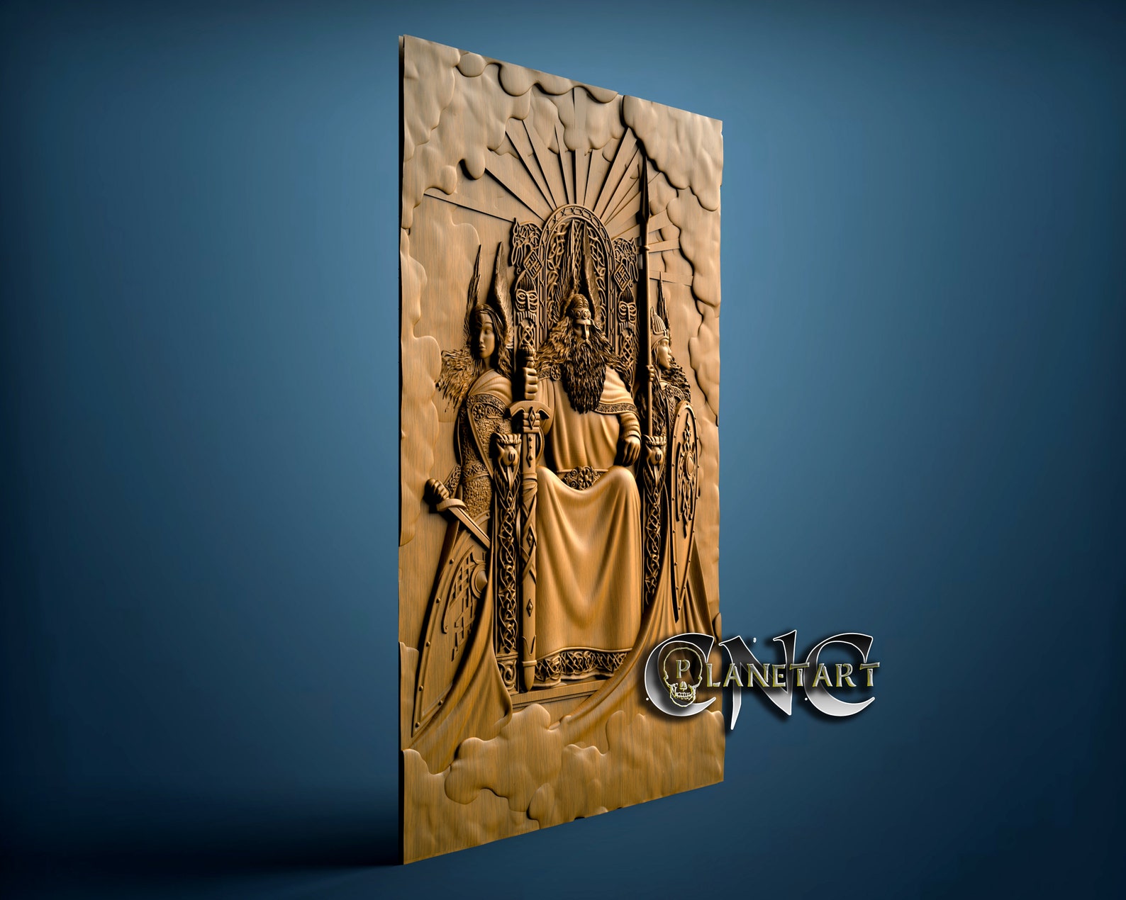 Thor 3D STL Model CNC Router Engraver Artcam Aspire CNC - Etsy