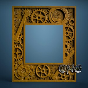 Main Frame, 3D STL Model, CNC Router Engraver, Artcam, Aspire, CNC ...