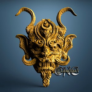 Mask, 3D STL Model, CNC Router Engraver, Artcam, Aspire, CNC Files ...