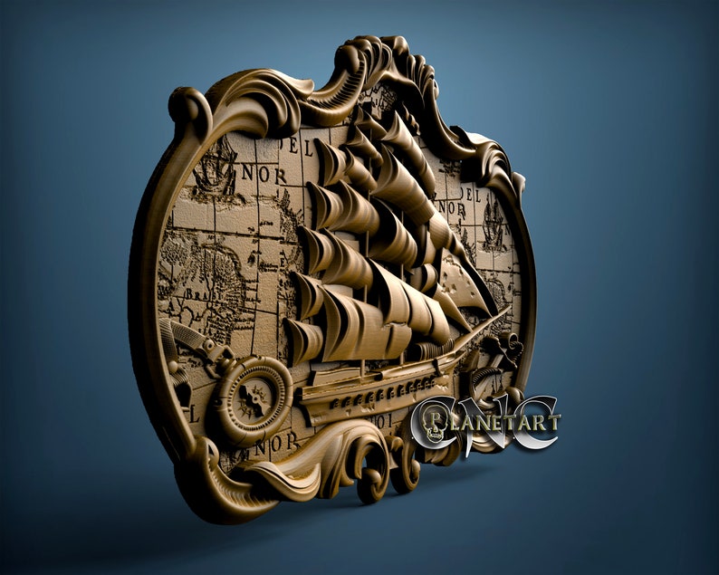 The World Map 3D STL Model CNC Router Engraver Artcam | Etsy