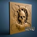 Skull, 3D STL Model, CNC Router Engraver, Artcam, Aspire, CNC Files ...