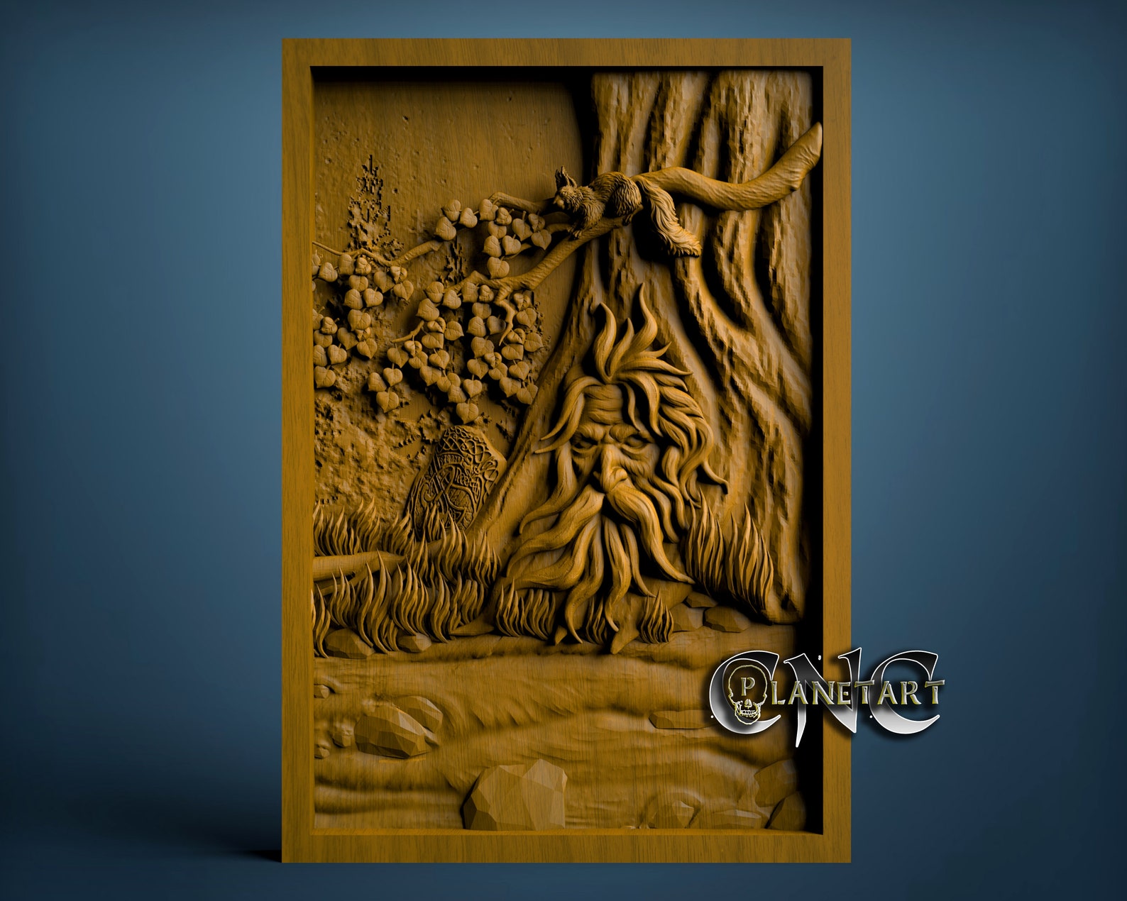 Spirit of the Tree 3D STL Model CNC Router Engraver Artcam - Etsy Canada