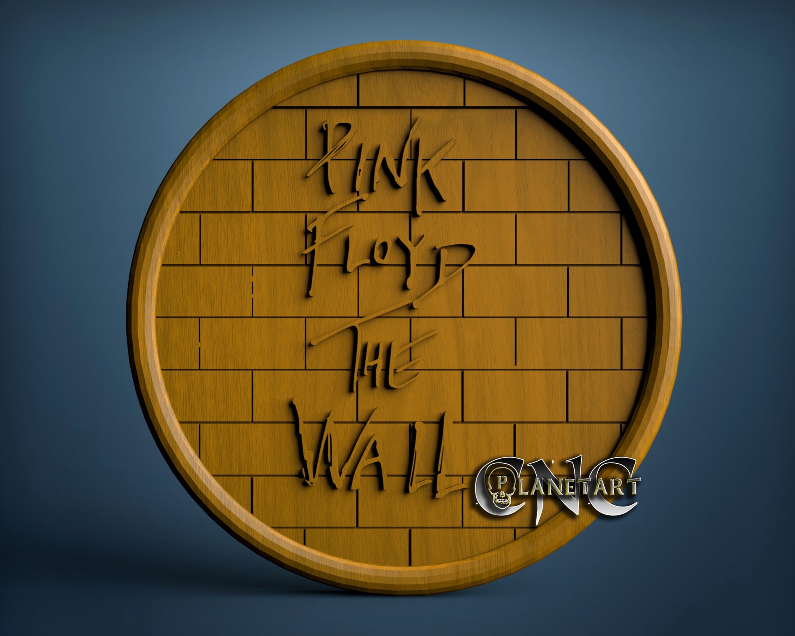 Pink Floyd the Wall 3D STL Model CNC Router Engraver - Etsy UK