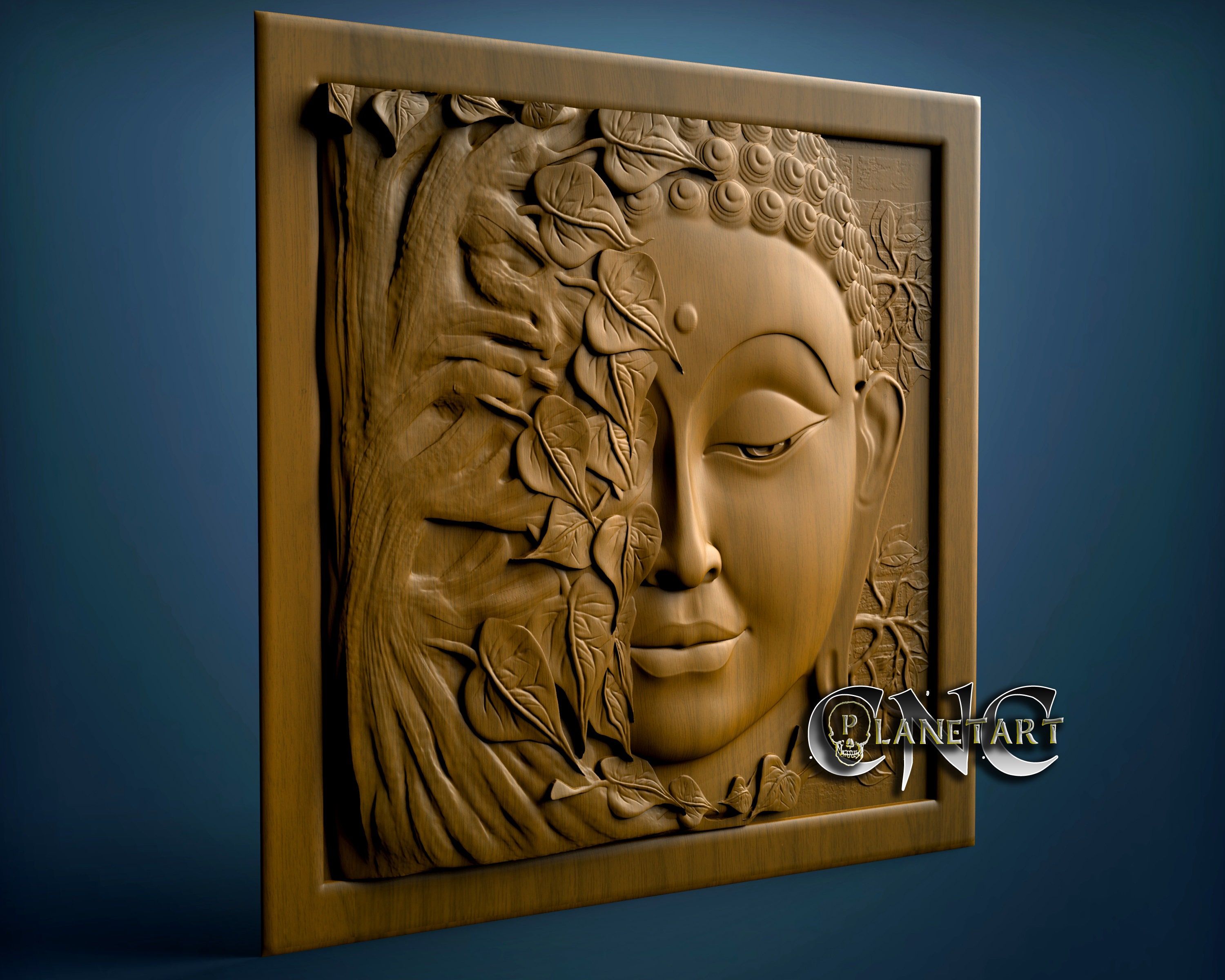 Budha 3D STL Model CNC Router Engraver Artcam Aspire CNC | Etsy