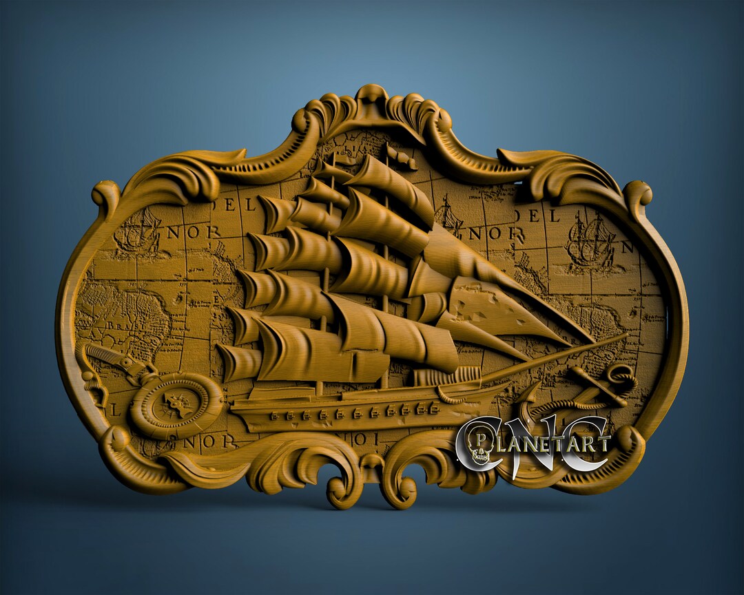 The World Map, 3D STL Model, CNC Router Engraver, Artcam, Aspire, CNC ...