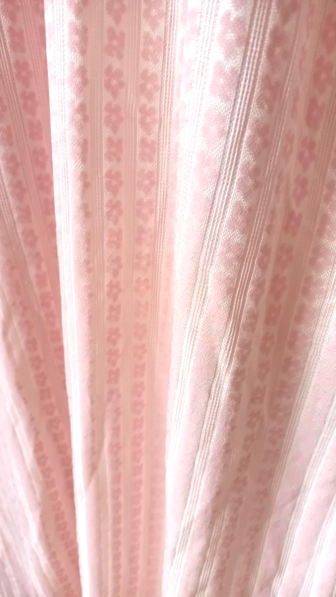 Vintage Pastel Pink Floral Kaftan Robe | Preppy Style, St. Michael 40 ...