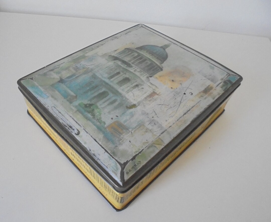 St Pauls Cathedral London Vintage Tin Edward Sharp & Sons - Etsy