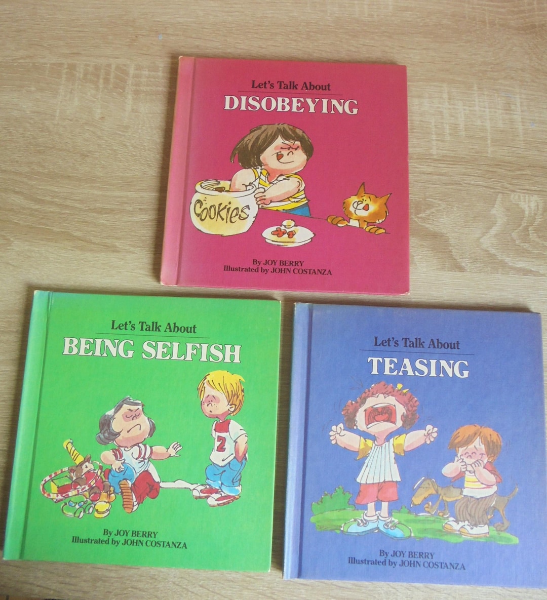 Vintage Children's Books X 3 Let's Talk About, Disobeying, Teasing ...