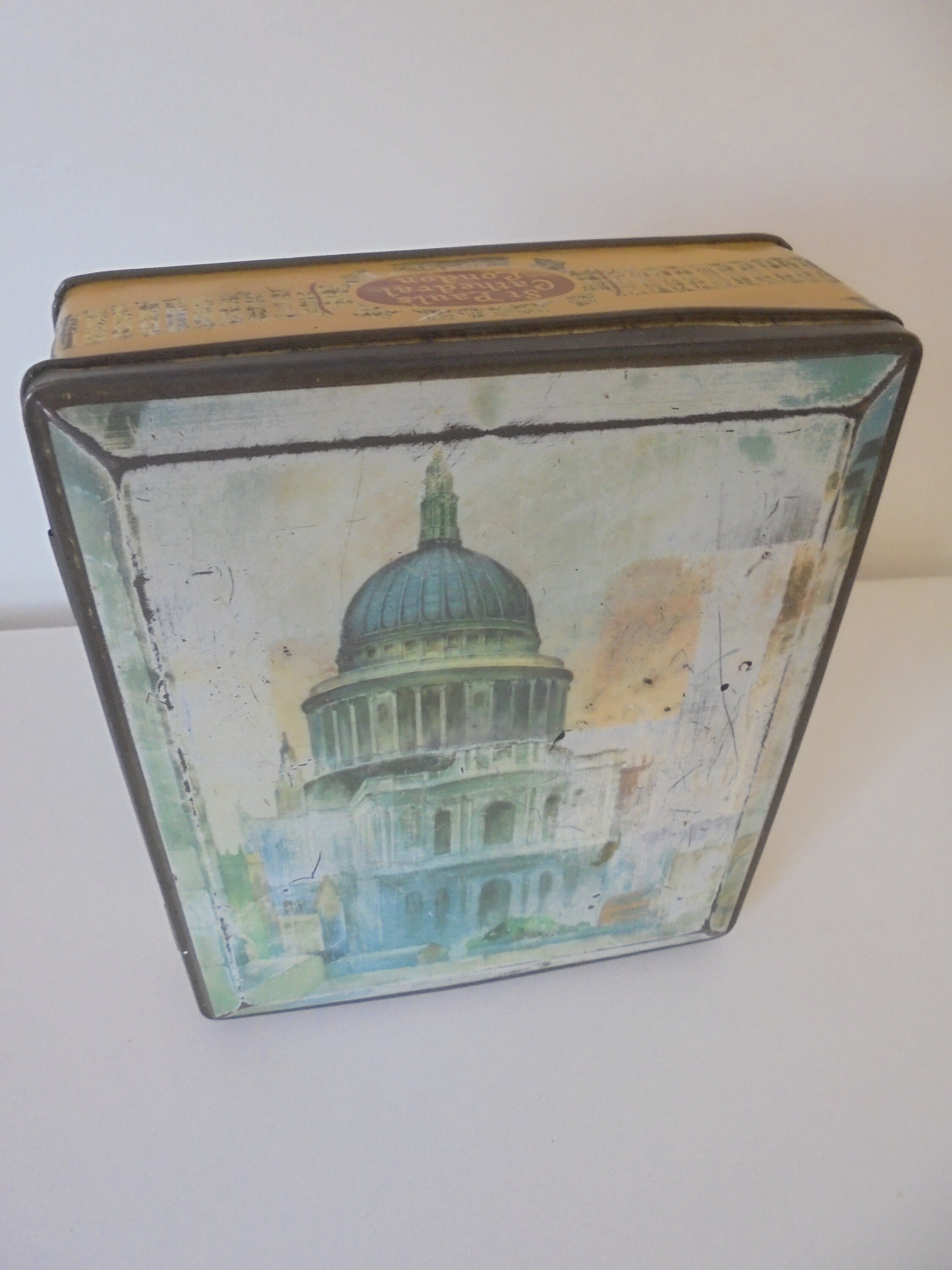St Pauls Cathedral London Vintage Tin Edward Sharp & Sons - Etsy