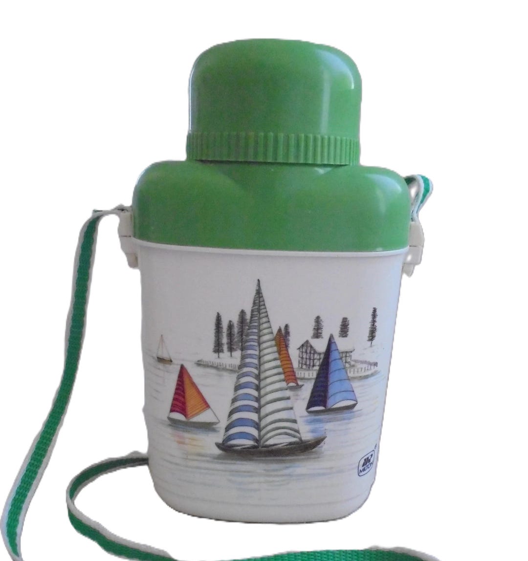 Vintage Milton Water Bottle: 70s Nautical Sailing Boat Canteen - Etsy