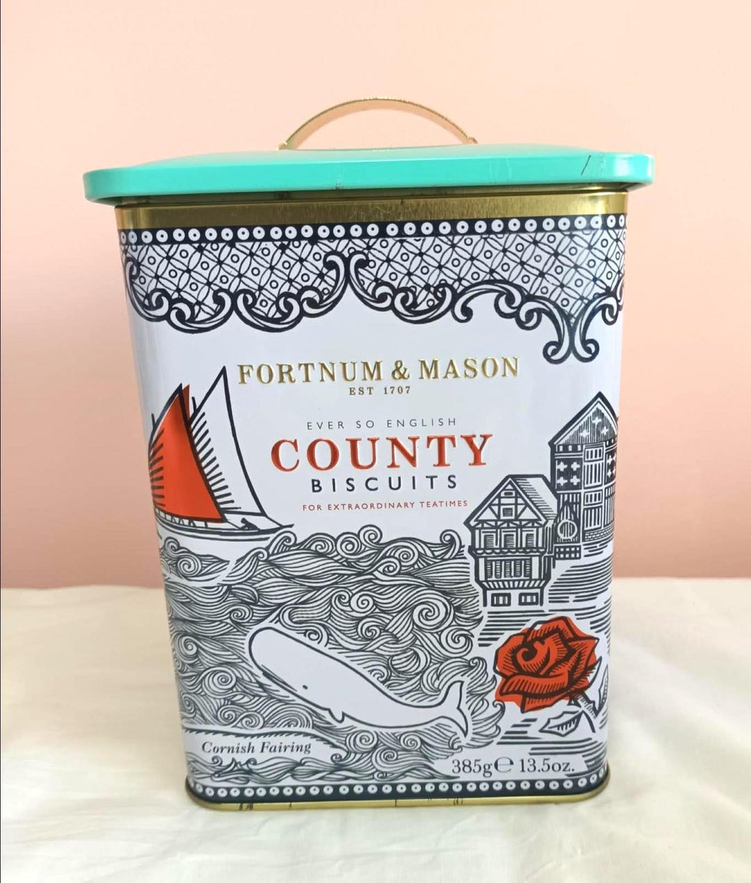 Vintage Fortnum & Mason Biscuit Tin – British Heritage Collectible - Etsy