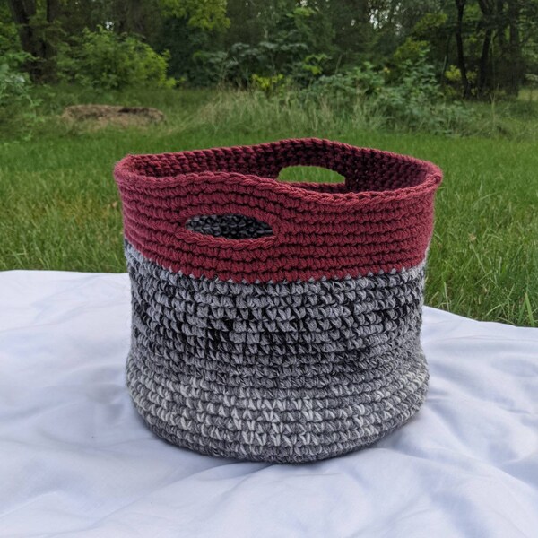 Crochet Basket - Etsy