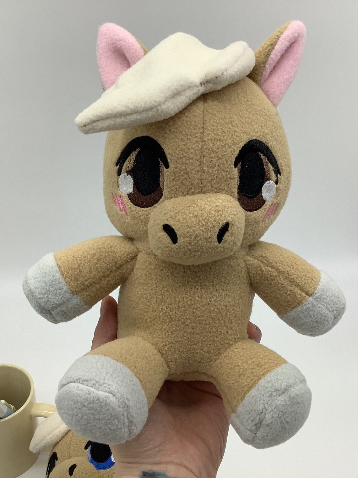 Horse Plushie Pony Kawaii Plushie Cuddle Buddy Stuffed Animal Gallopin ...