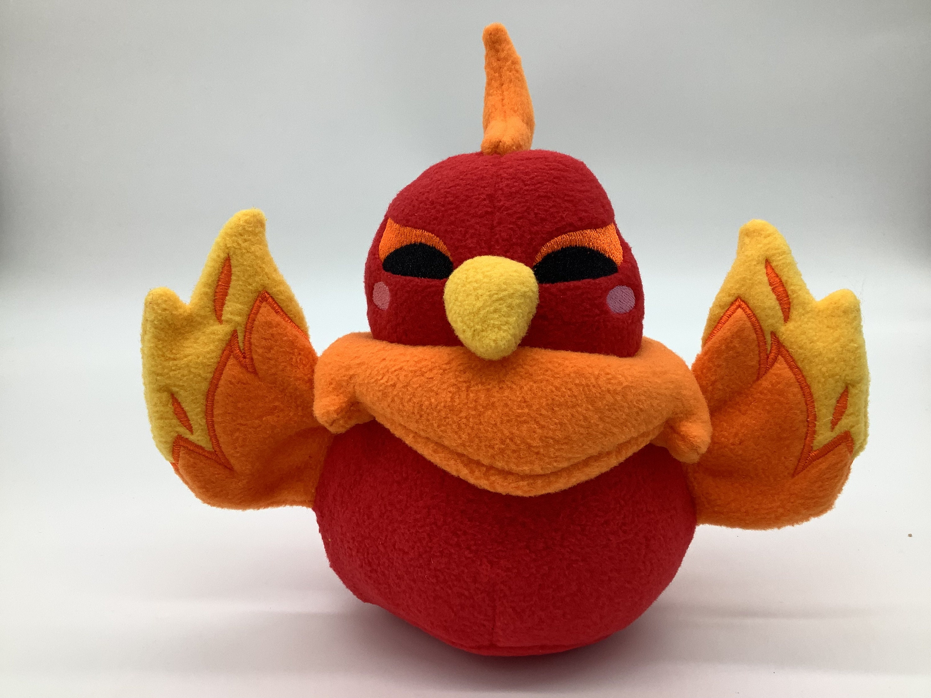 Phoenix Plush Cuddle Buddy Fire Bird Plushie Rising Phoenix Plushy or ...
