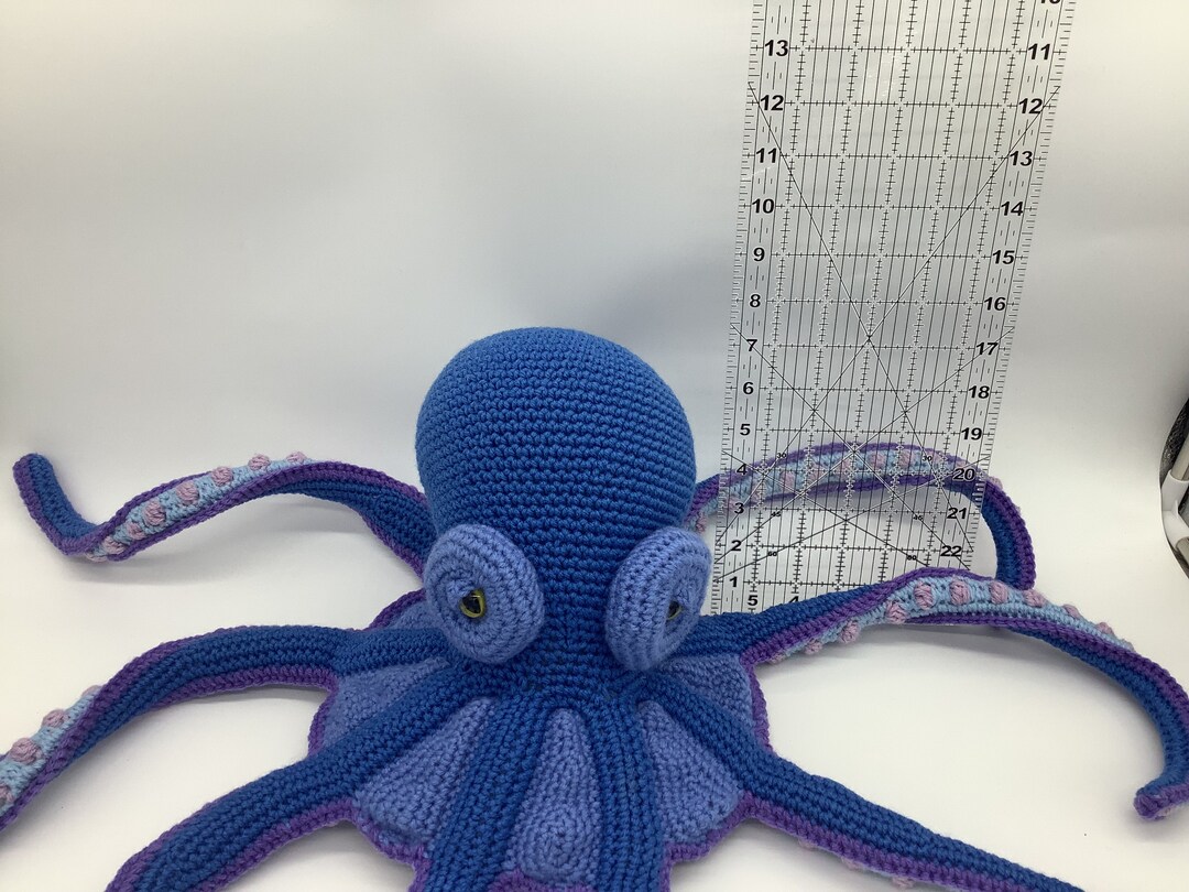 Amigurumi Octopus Plush Crochet Octopus Toy - Realistic Stuffed Octopus ...