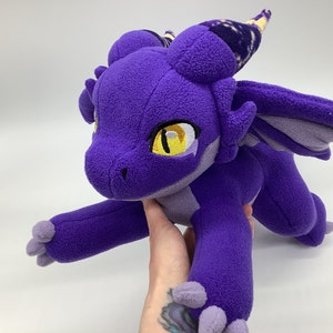 Galaxy Dragon Plushy Kawaii Dragon Stuffed Animal Cuddle Dragon Plush ...