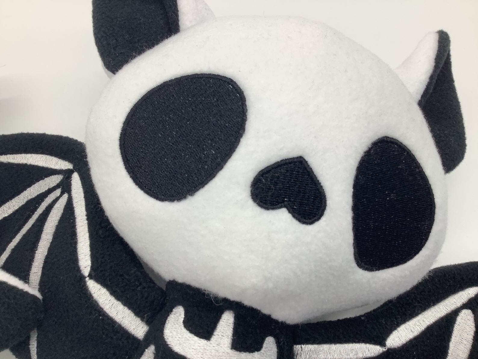 Skeleton Bat Plushy Kawaii Bat Stuffed Animal Halloween Plush - Etsy