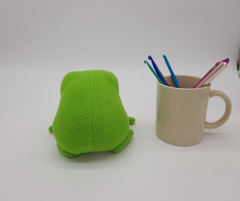 Green Tree Frog Plushie Cuddle Buddy Stuffed Animal Hoppin - Etsy