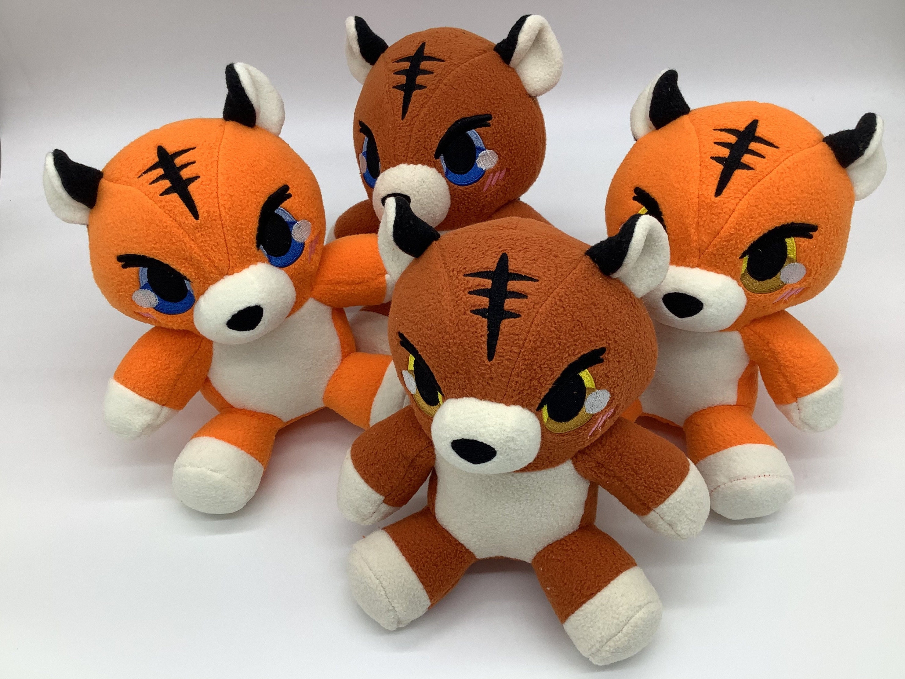 Tiger Plushie Kawaii Plushie Cuddle Buddy Stuffed Animal Roarin for ...