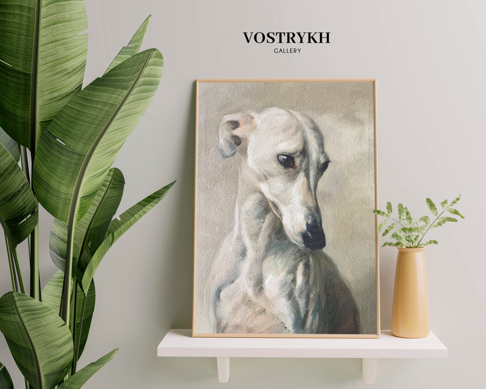 Realistic Dog Portrait From Photo, Personalized Pet Art, Custom Dog ...
