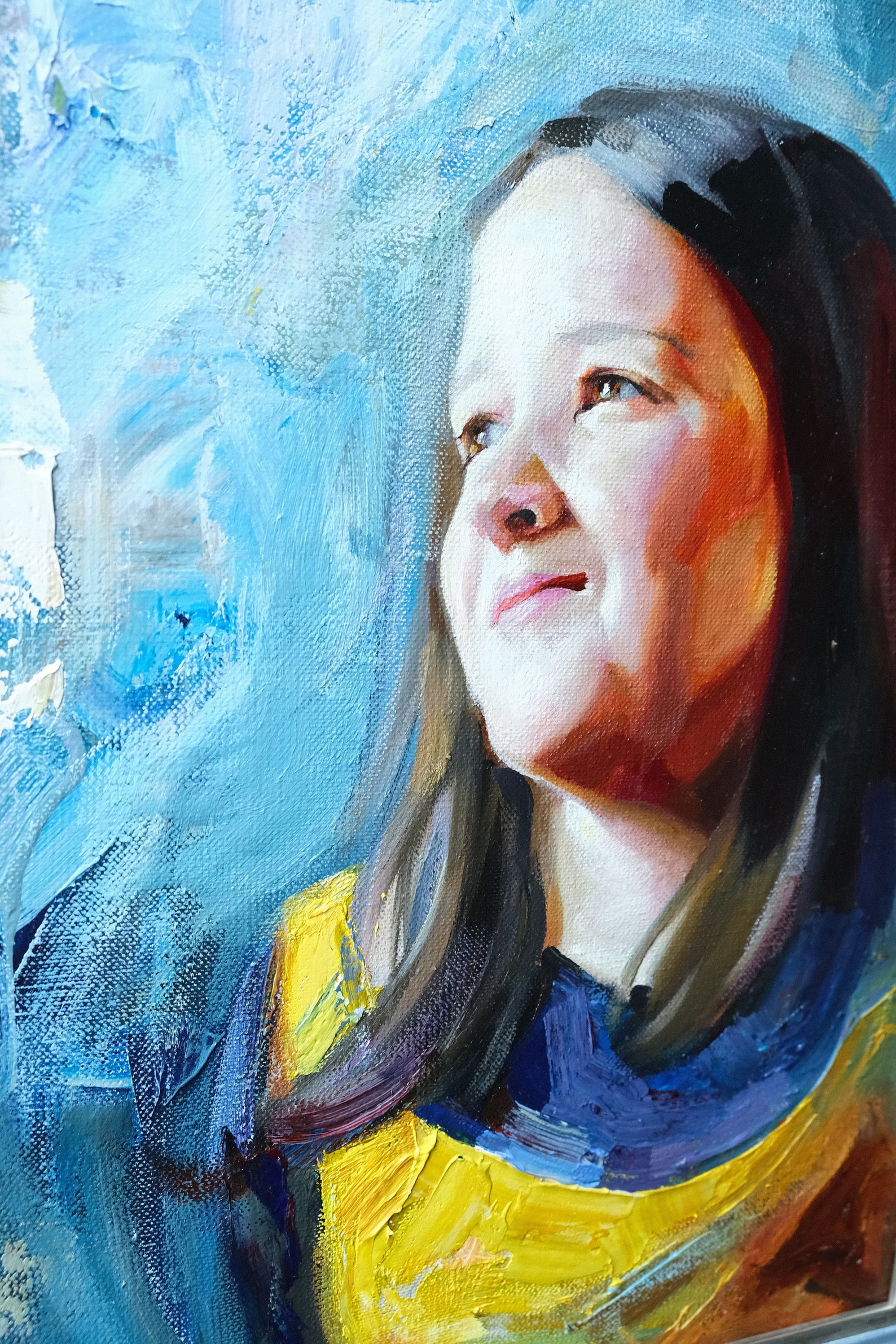 Custom Oil Portrait Painting, Personalized Family Artwork, Custom ...
