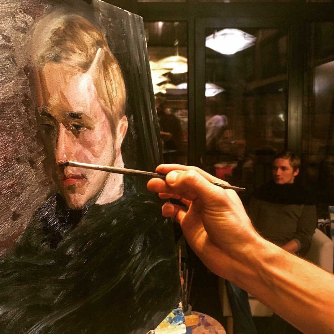 Portrait From Photo, Сustom Oil Paint, Сommission Art, Family Oil ...