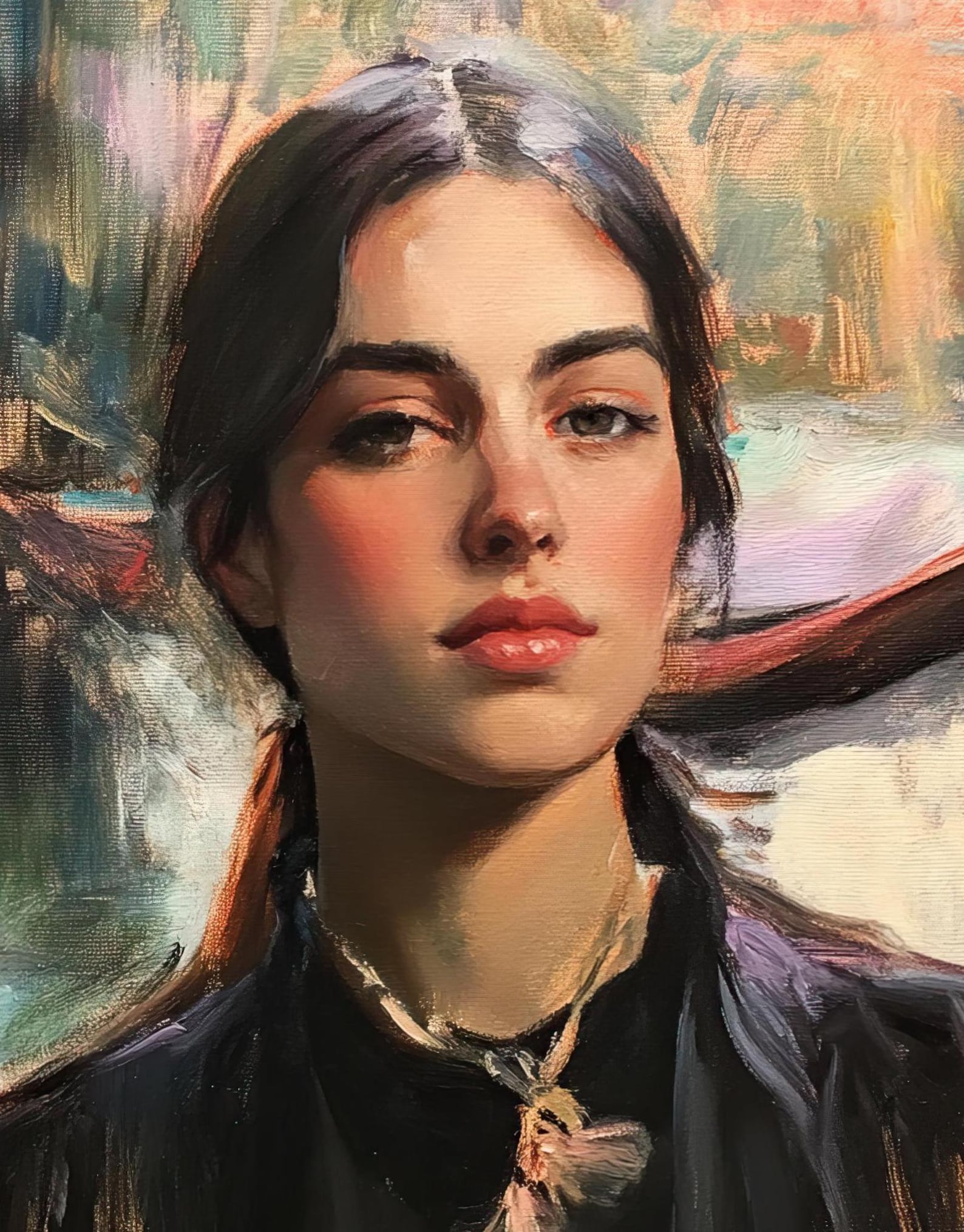 Custom Oil Painting From Photo, Oil Portrait Commission From Photo on ...
