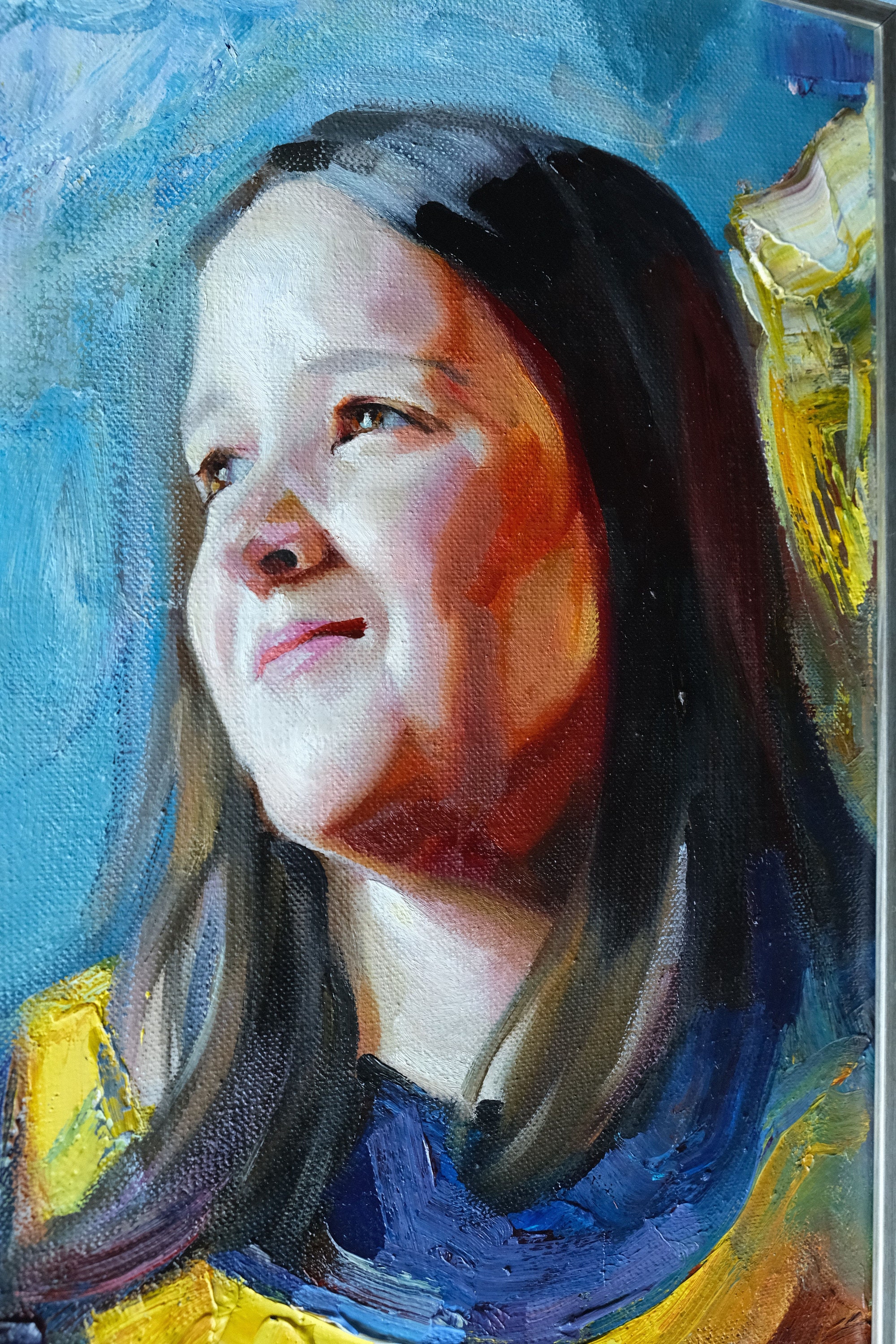 Custom Oil Portrait Painting, Personalized Family Artwork, Custom ...