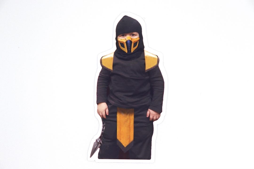 Hasbulla Scorpion Sticker ( Mortal Kombat - Birthday - Gift - Valentine ...