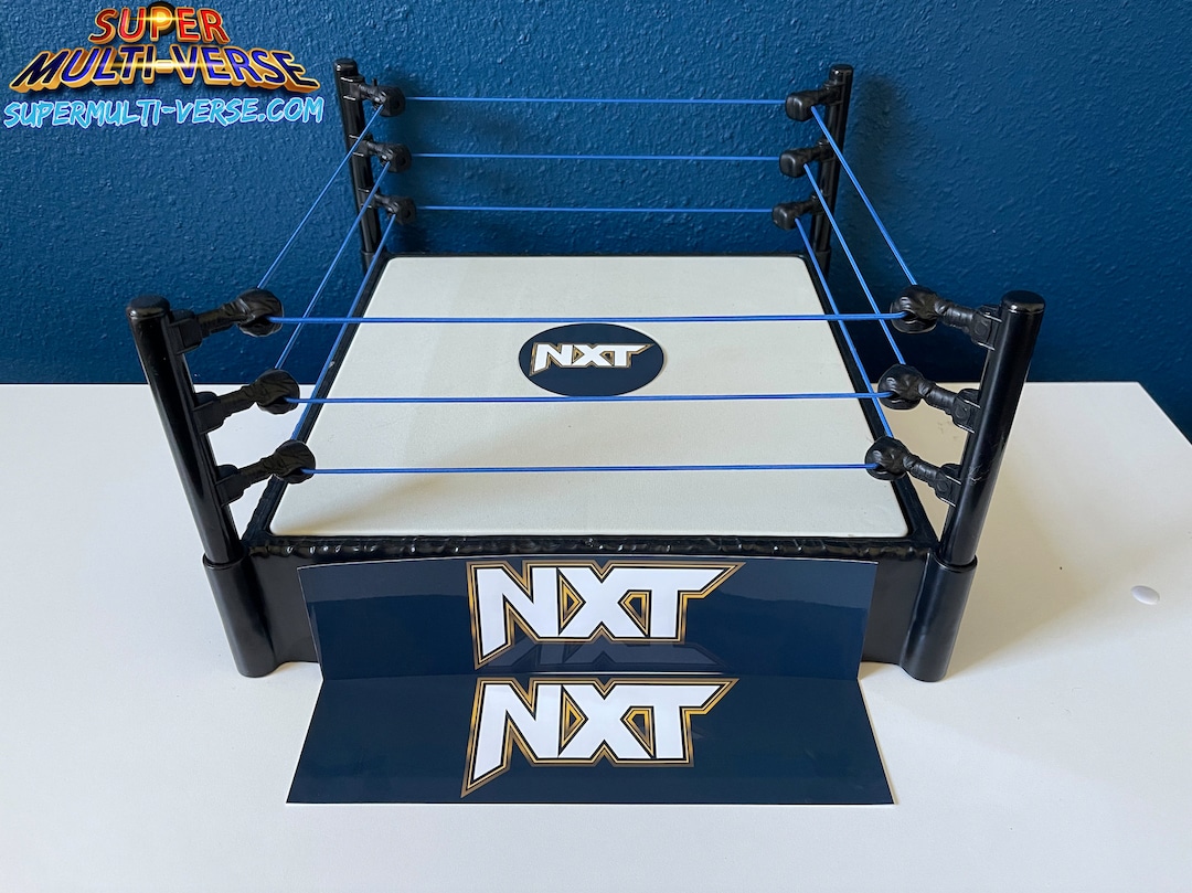 NXT 2024 Ring Stickers for Mattel WWE Rings wwe, Birthday , Gift, Wwf ...