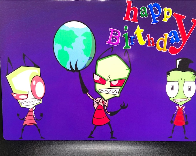 Gir Invador Zim Single - Etsy