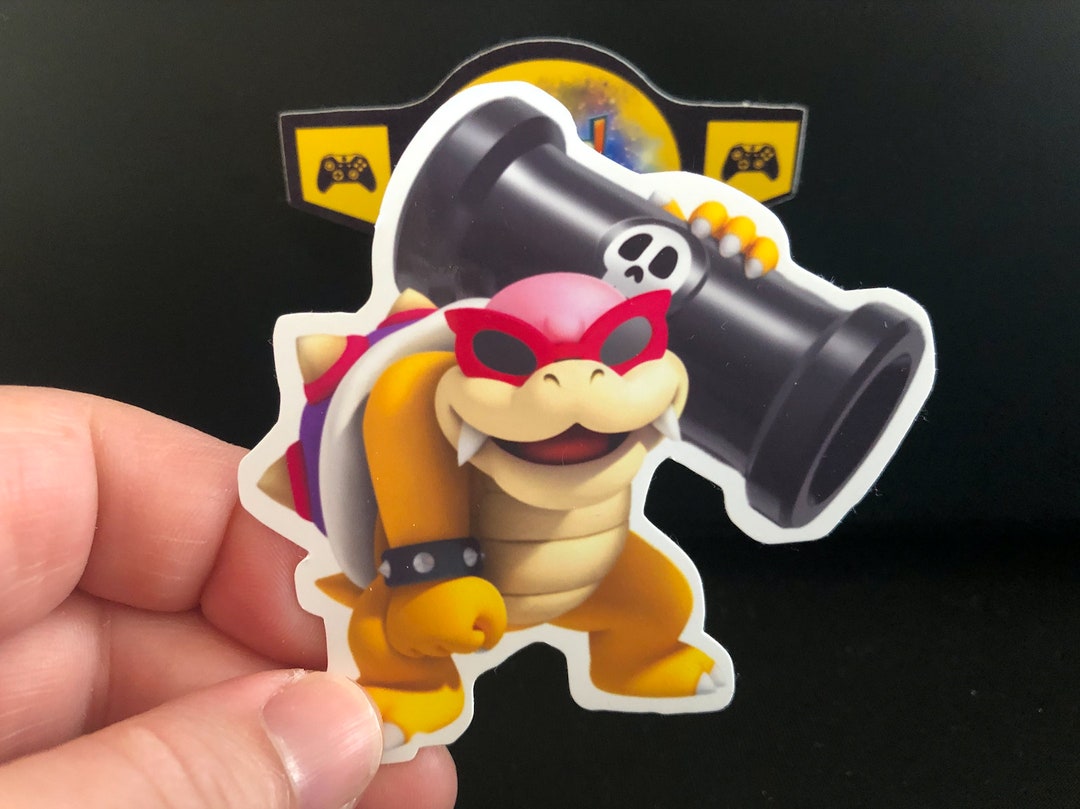 Roy Koopa Sticker (sup3r M@r10) - Etsy