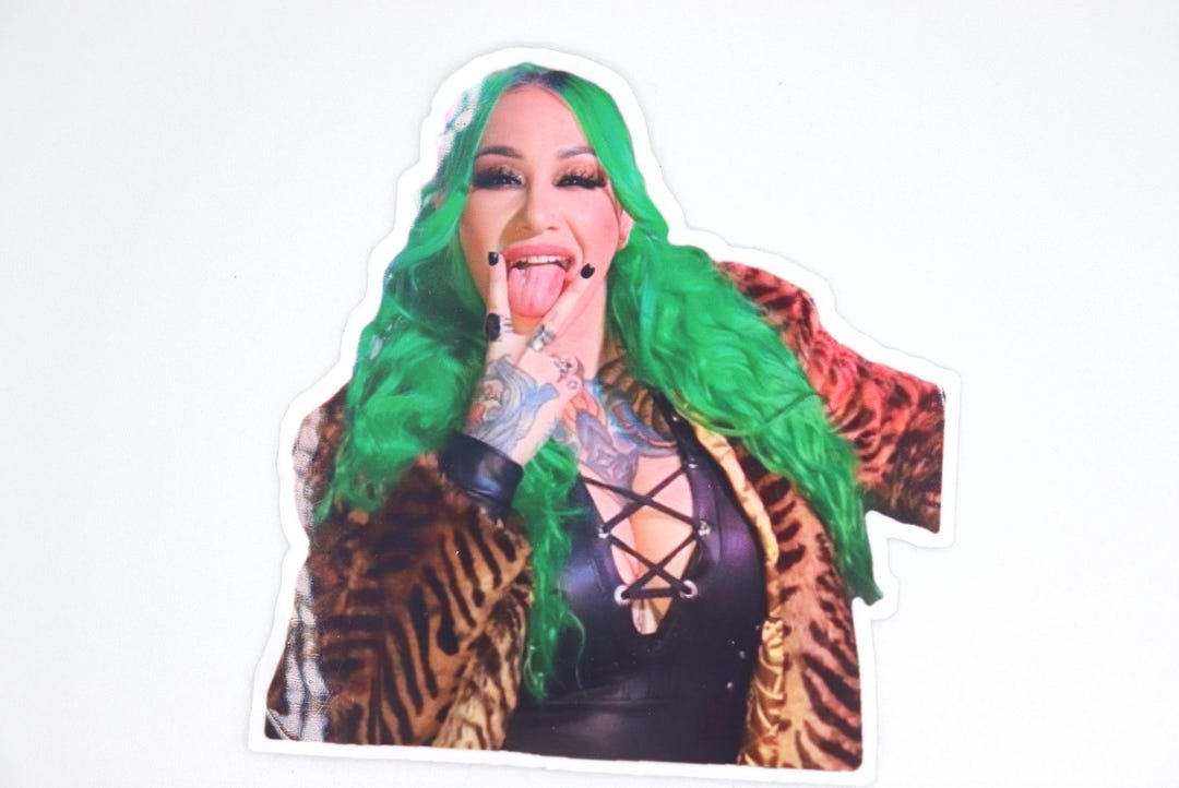 Shotzi Sticker Wwe , Rhea Ripley , Liv Morgan , Hulk Hogan, Gift ...