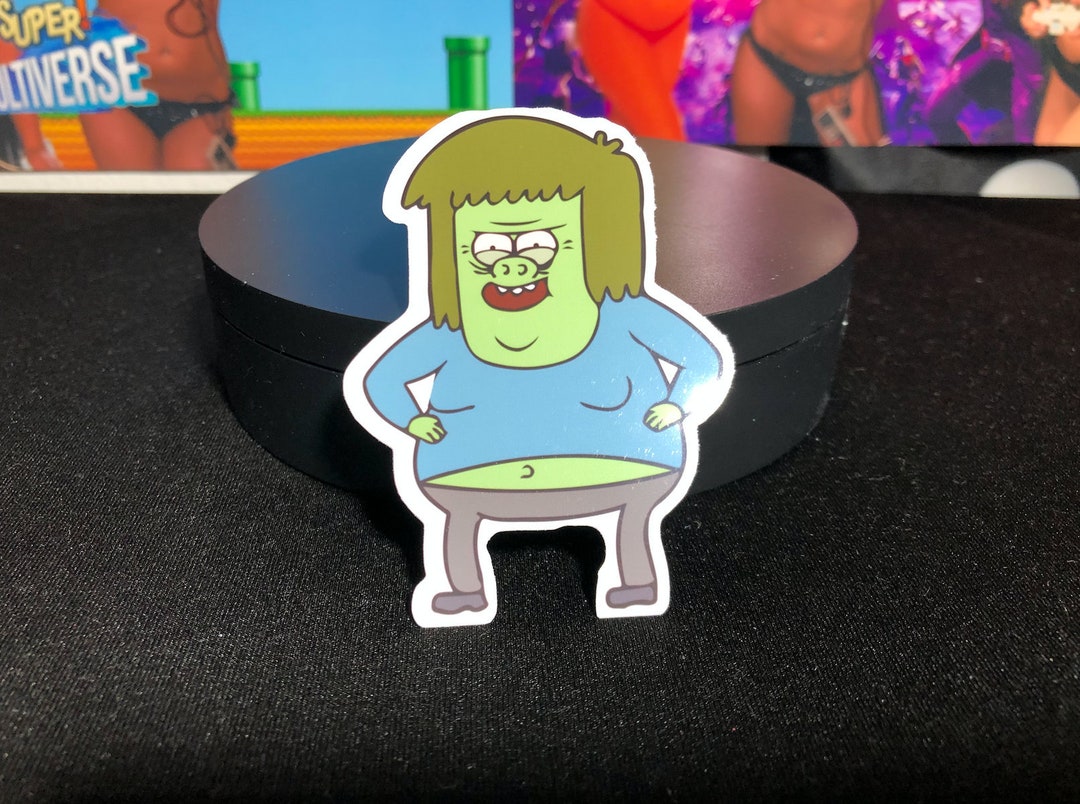 Muscle Man Sticker ( Regular Show - Mordecai and Rigby - Cartoons ...