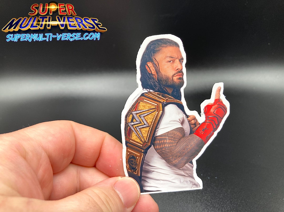 Roman Reigns Sticker 7 (wwe, Birthday , Gift, Wwf, Hulk Hogan, Ric ...