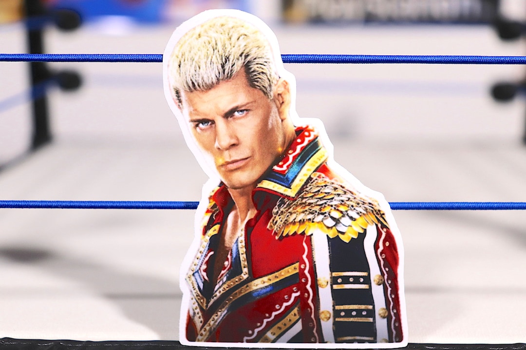 Cody Rhodes Sticker 5 wwe, Birthday , Gift, Wwf, Hulk Hogan, Ric Flair ...