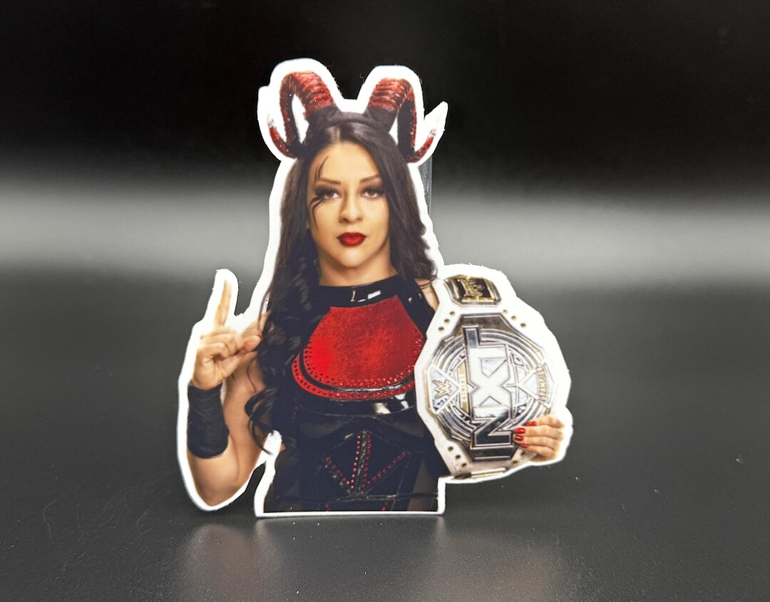 Stephanie Vaquer Sticker ( Wwe , Nxt , Birthday , Gift, Summer ...