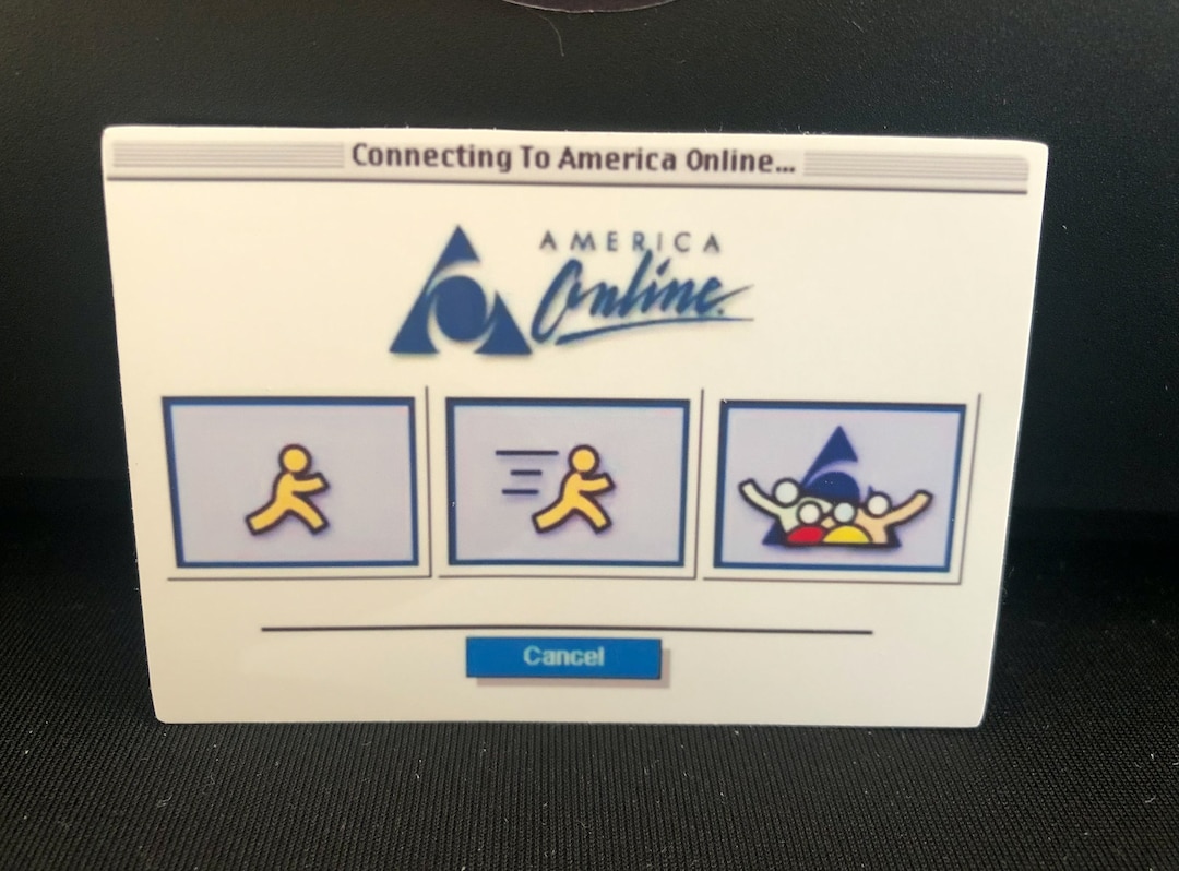 AOL Welcome Sticker [ America Online - Gift - Birthday - Pop Culture ...
