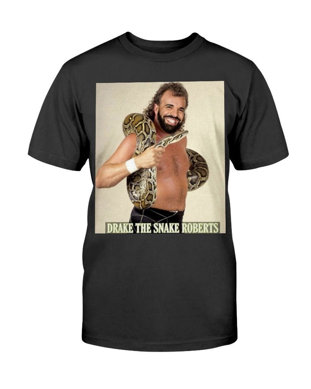 Drake the Snake T-shirt ( Nintendo , Wcw , Ric Flair , Birthday , Gift ...