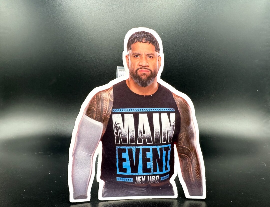 Jey Uso Sticker 2 ( Yeet , Wwe, Birthday , Gift, Wwf, Hulk Hogan, Ric ...