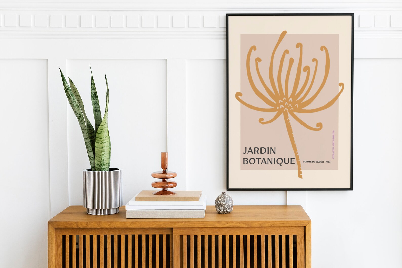 Botanical Art Prints - Modern Botanical Print - Abstract Botanical ...