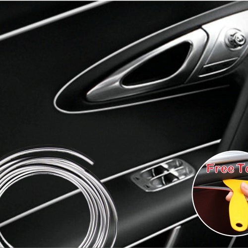 30ft9m Car Interior Decorative Molding Door Panel Gap Trim - Etsy
