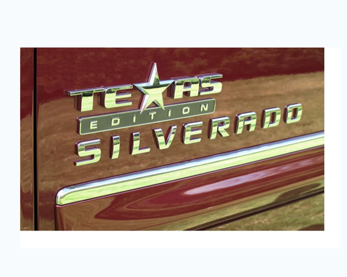 1PC 3D Texas Edition Emblem Durable ABS Plastic Self-Adhesive | Etsy