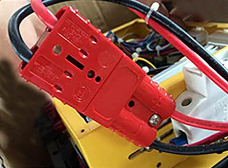 50amp Anderson Compatible 2 Pole Power Connector Plug RED - Etsy