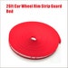 26FT Red Car Wheel Hub Rim Edge Protector Ring Tire Guard Sticker ...