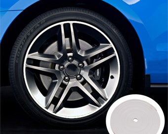 26ft Car Wheel Hub Rim Trim Tire Guard Rubber Strip Protector | Etsy