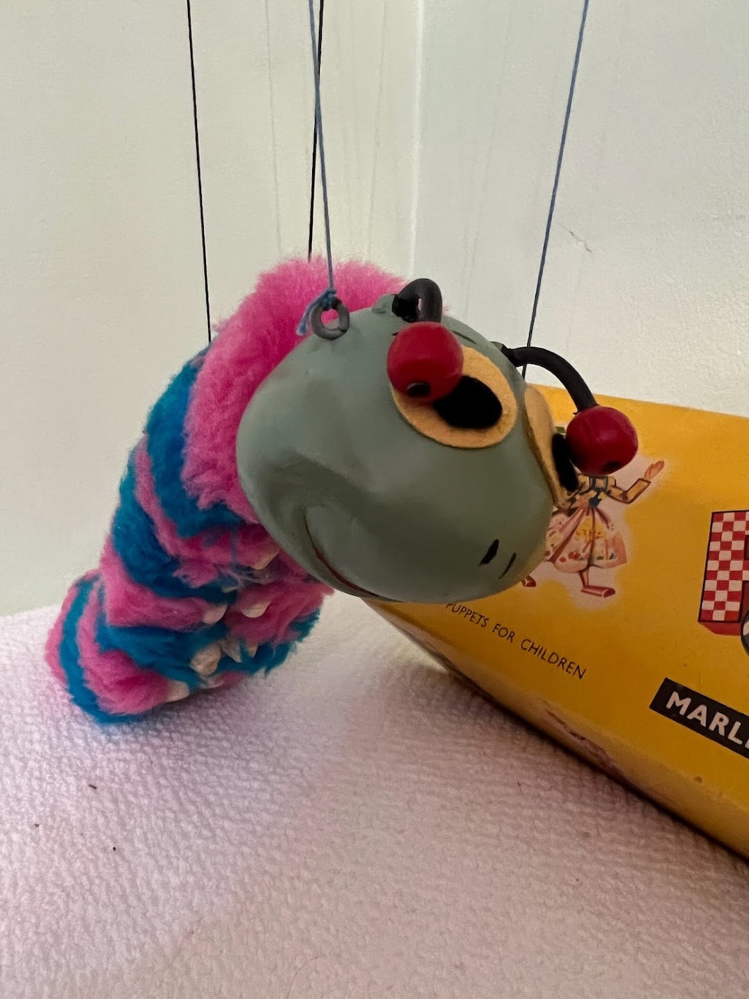 Pelham Puppets Caterpillar Fuzzy 1970s Vintage Marionette - Etsy