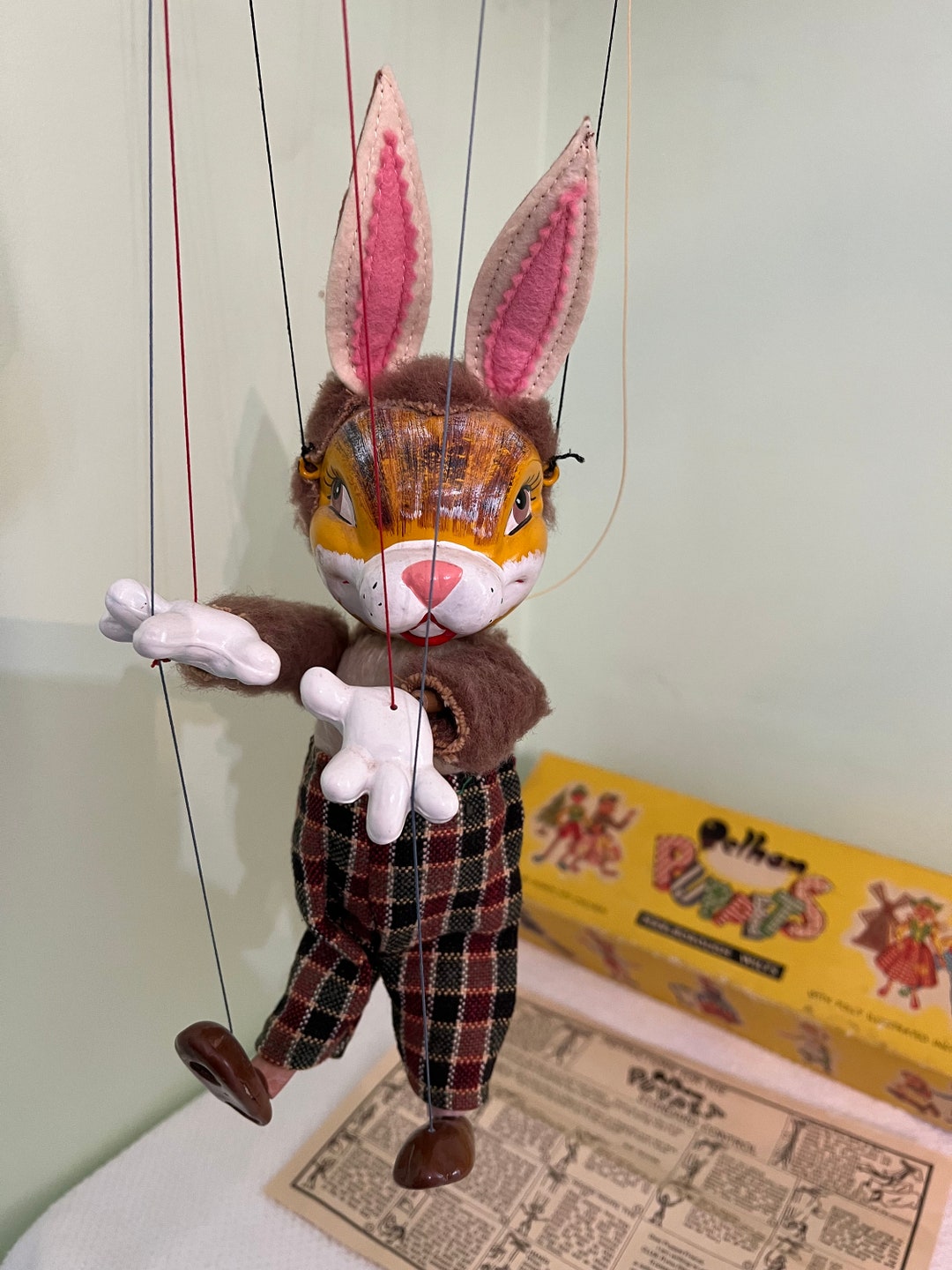 Pelham Puppet Rabbit Range 1963 - Etsy
