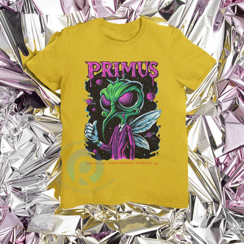 PRIMUS - Vintage Primus Shirt, Primus Band Tour May 18.2018 in Chrysler ...